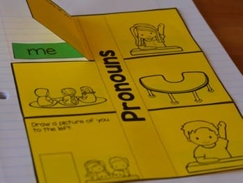 Pronouns Interactive Notebook | Education to the Core