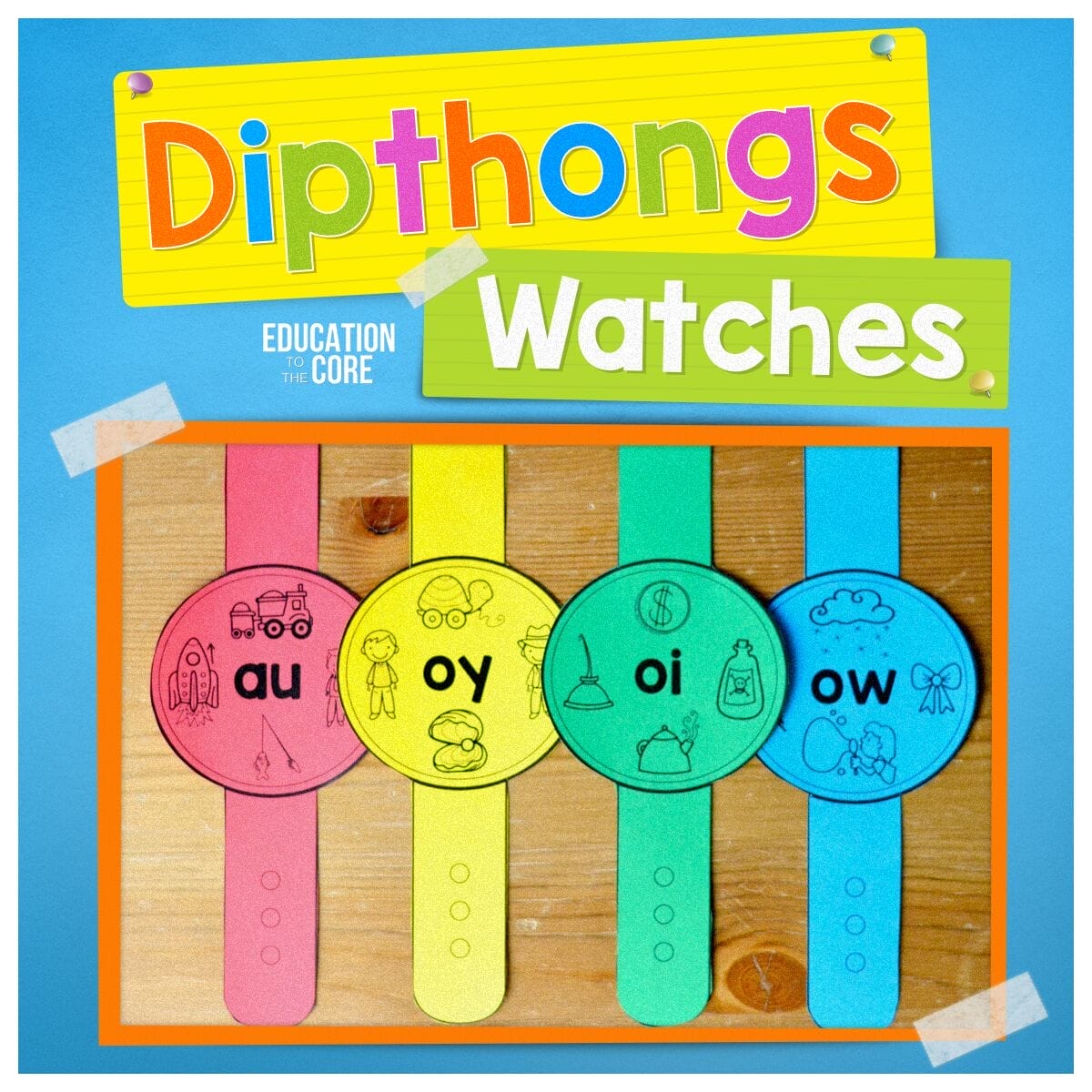 Diphthongs Watches | Education to the Core