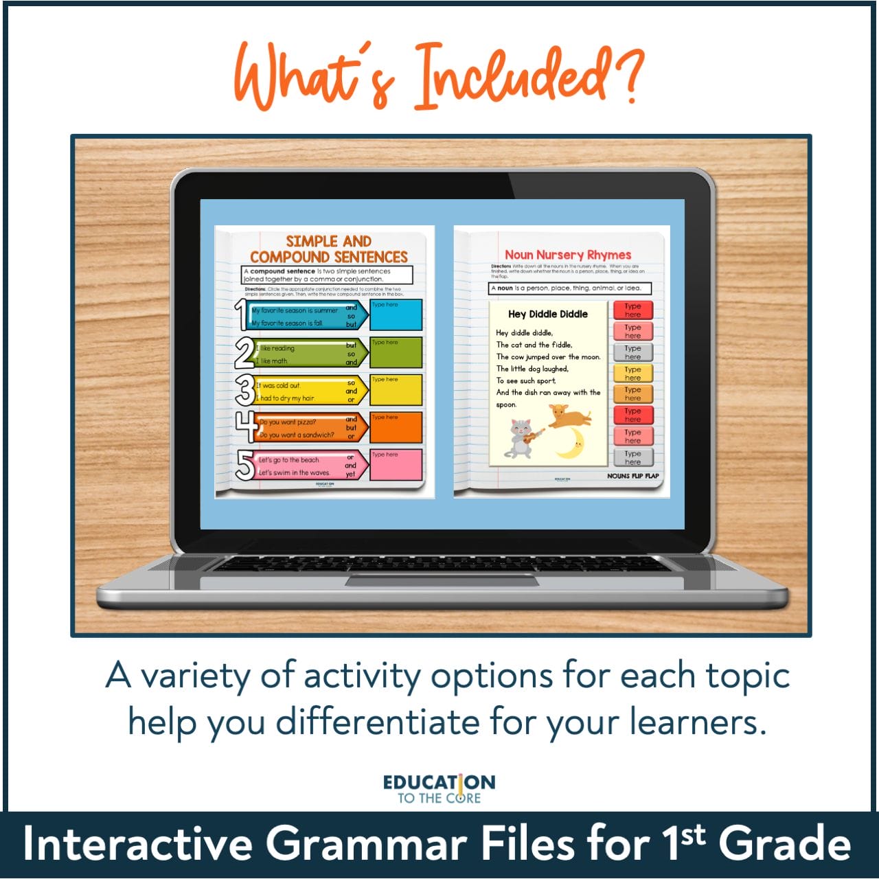 Interactive Grammar Notebook Mega Bundle | Education to the Core