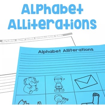 Alphabet Alliterations | Education to the Core