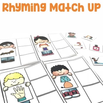 Rhyming Match Up | Education to the Core