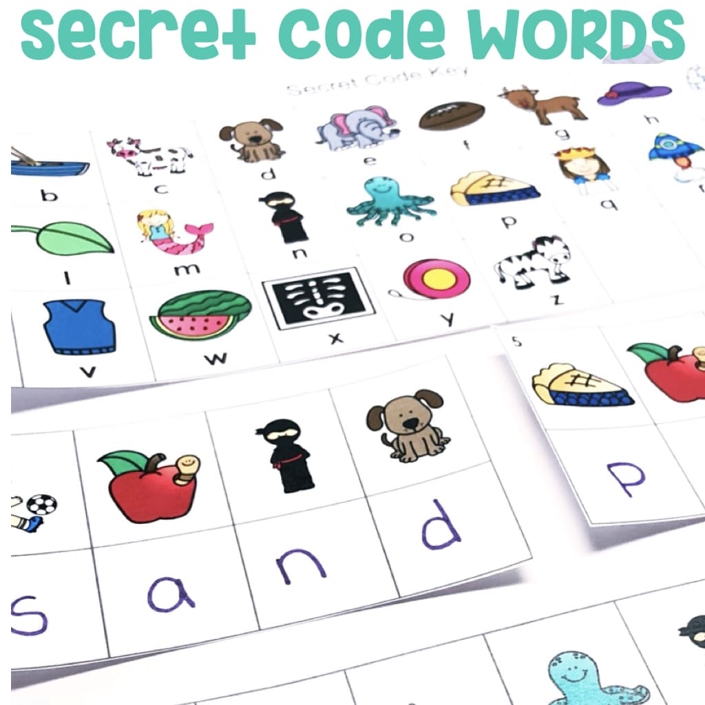 "Secret Code Words" Center | Education to the Core