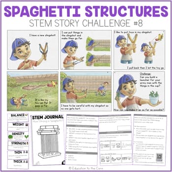 "Spaghetti Structures" Stem Story Challenge | Education to the Core