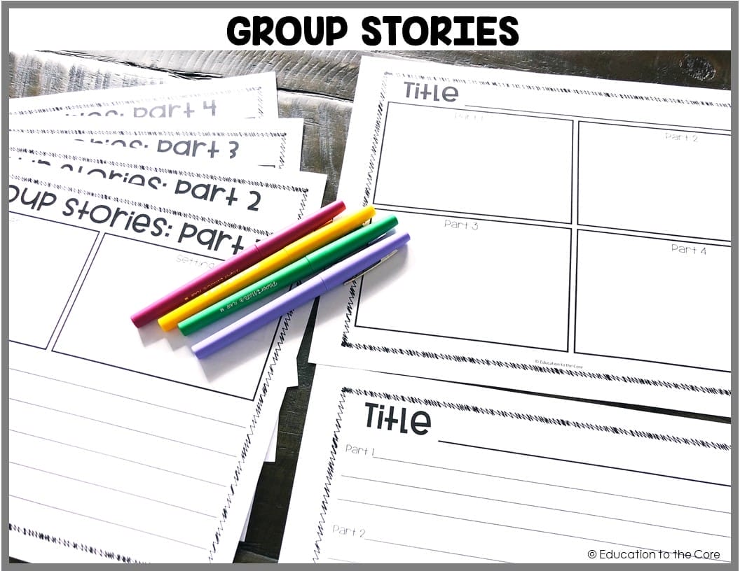"Group Stories" Center | Education to the Core