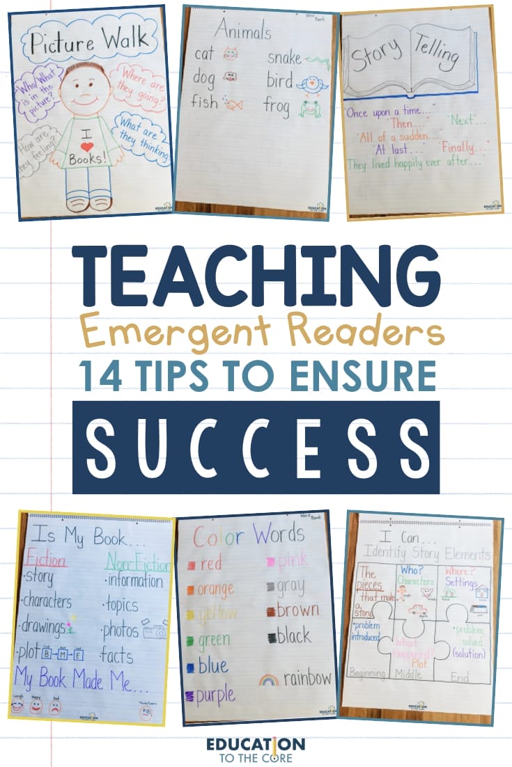 Teaching Emergent Readers: 14 Tips to Ensure Success! | ETTC