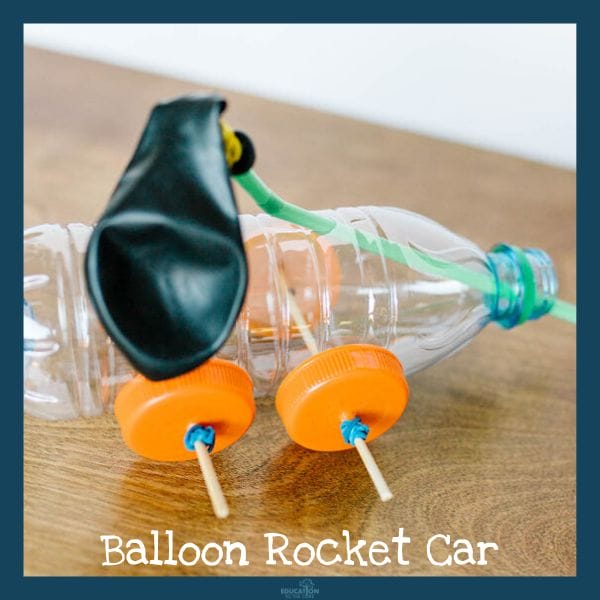"Balloon Rocket Car" Stem Story Challenge | Education to the Core