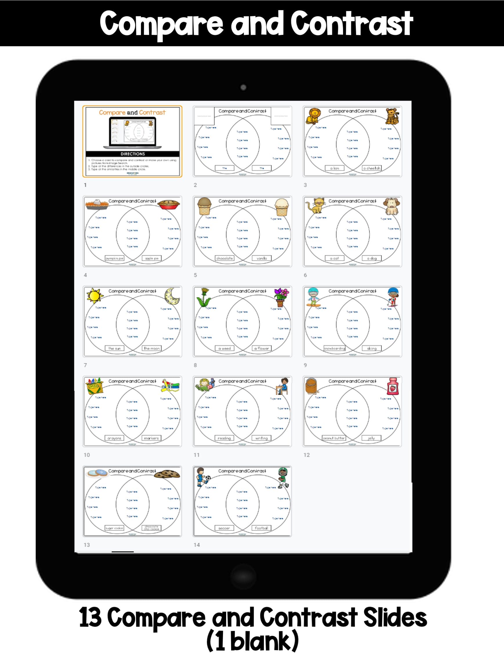 Digital Reading Activities for Google Classroom™/Slides™