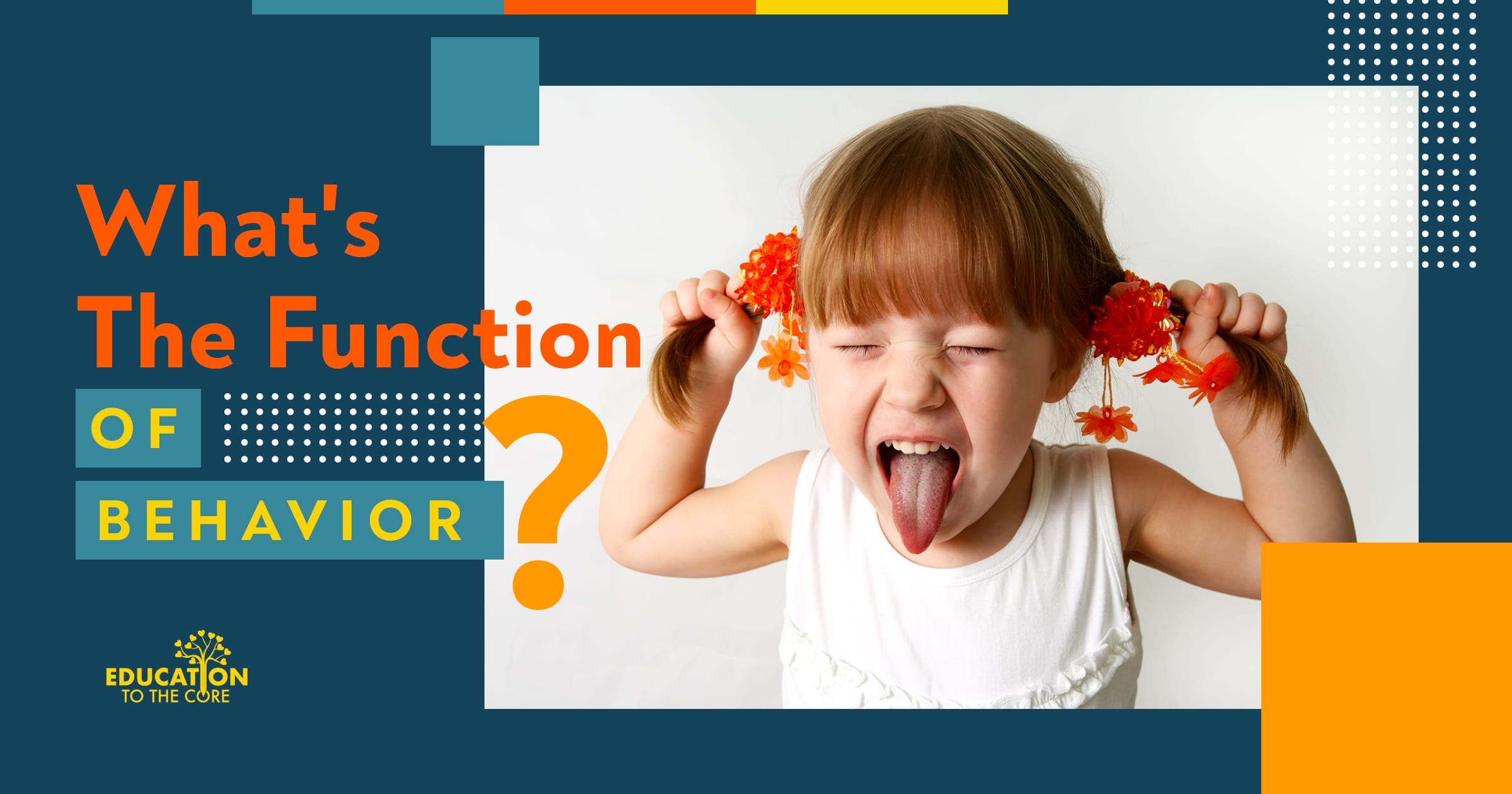 What's the Function of Behavior? | Education to the Core