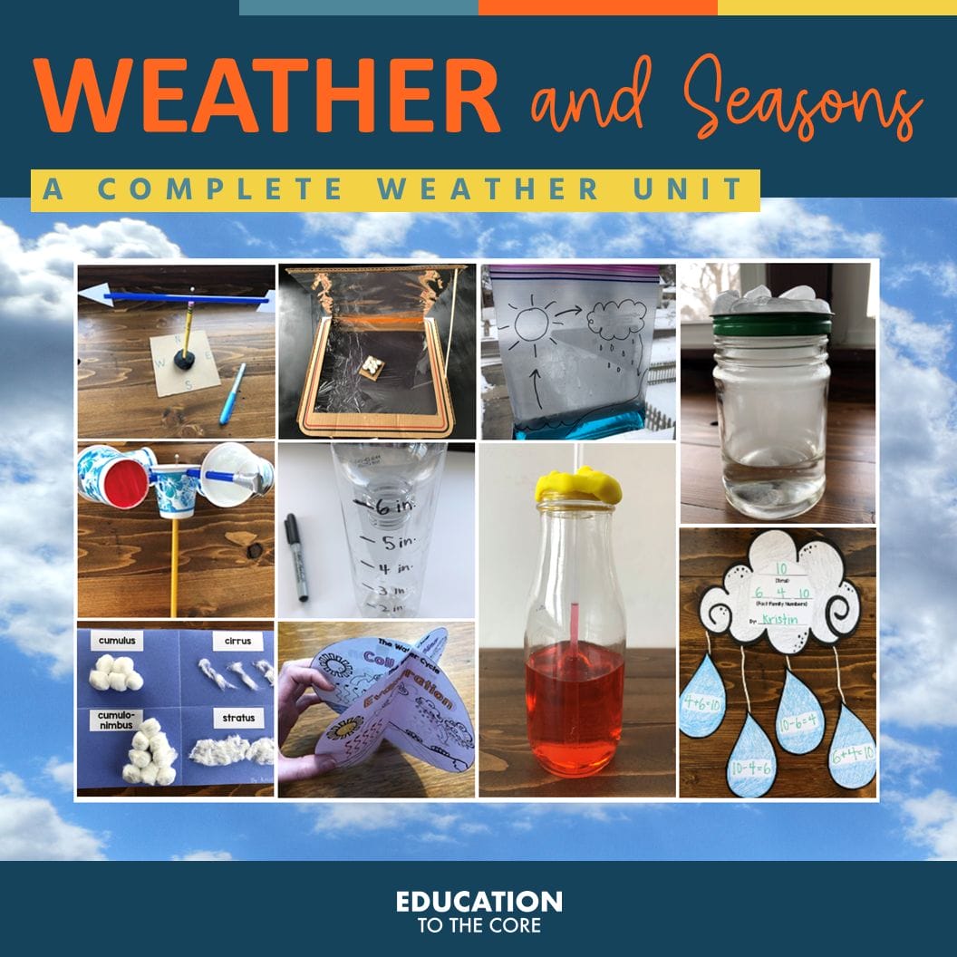 Weather and Seasons Unit | Education to the Core