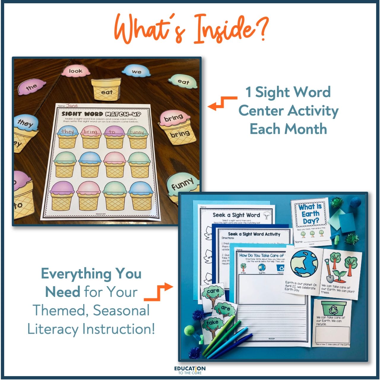 No Prep Monthly Mini-Books for the Year | Education to the Core