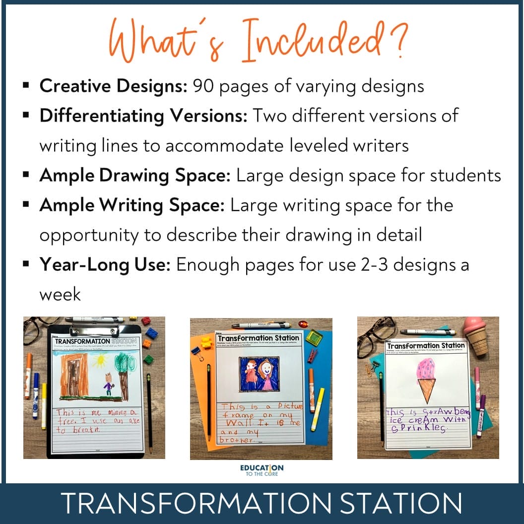 Transform Learning: 90 Squiggle Stories for Drawing & Writing