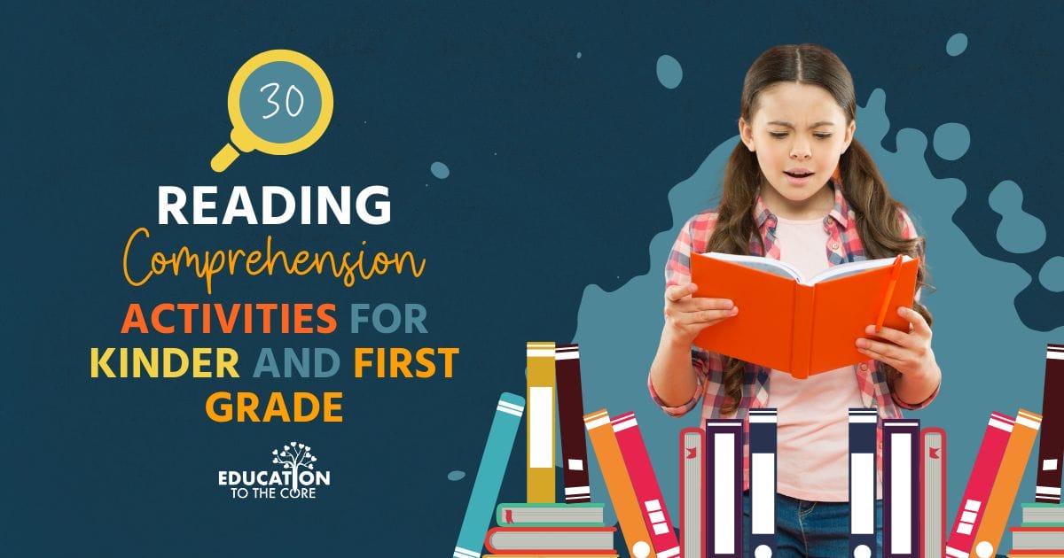 30 Reading Comprehension Activities for Kindergarten and First Grade ...
