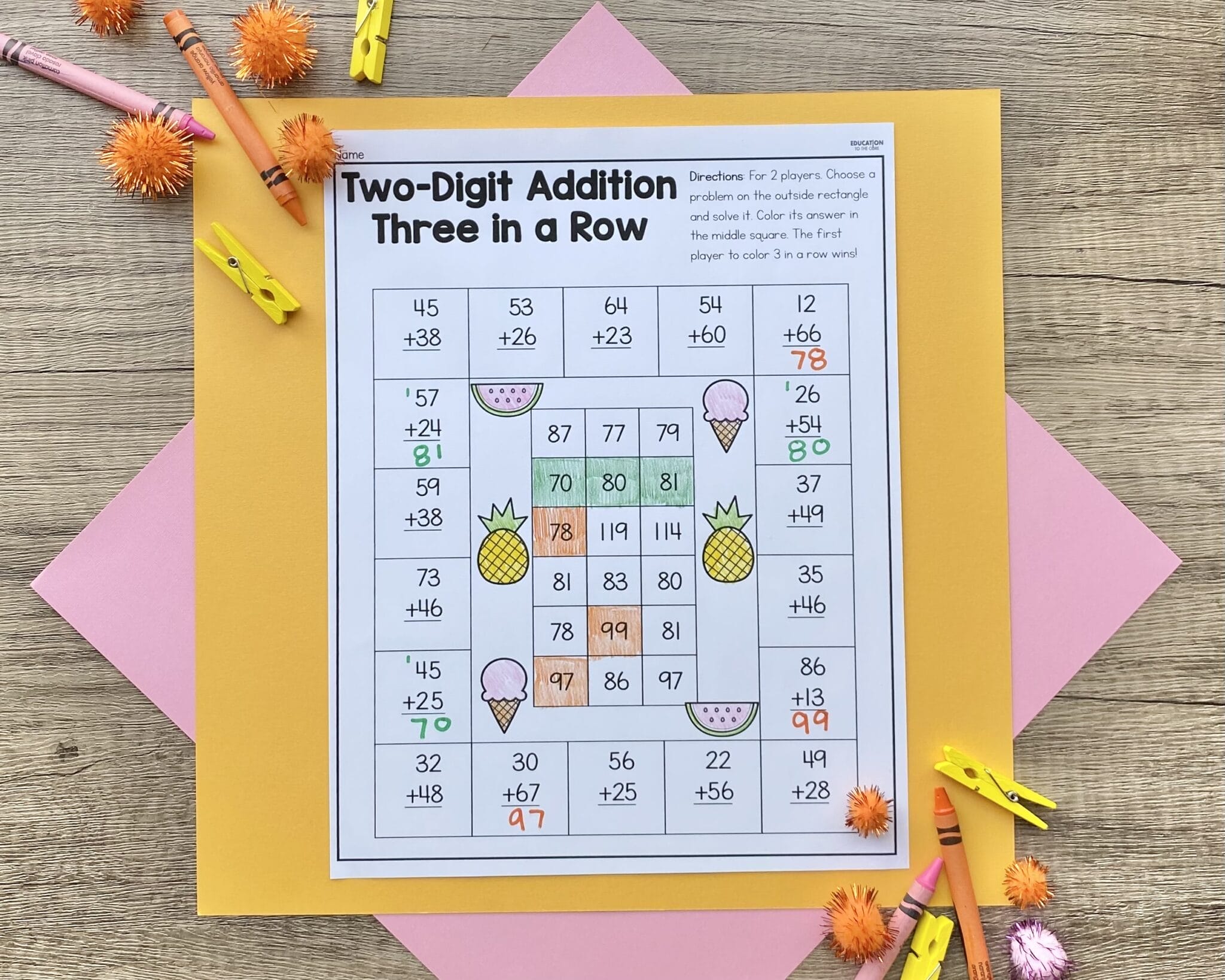 20 Math Activities to Start the New School Year | Education to the Core