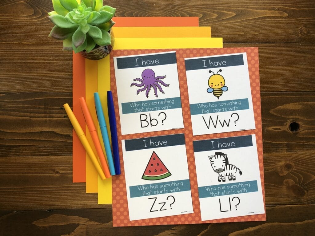 10 Activities to Teach Beginning Sounds | Education to the Core