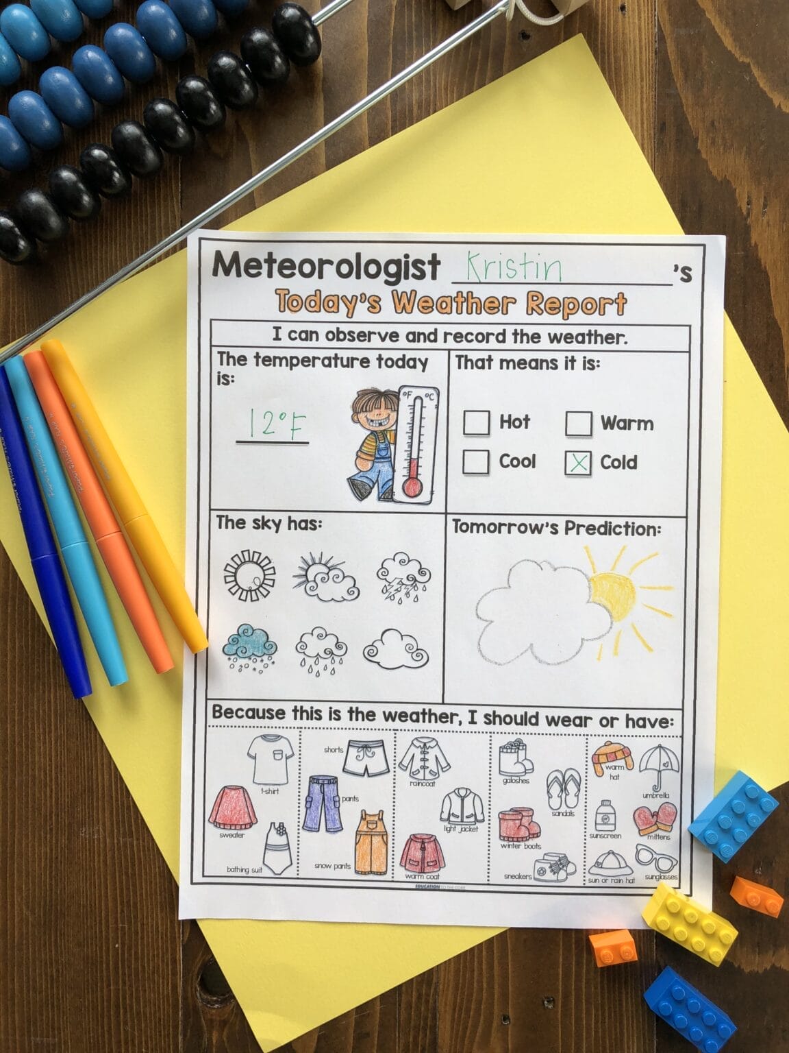 17 Weather Activities for the Primary Classroom | Education to the Core