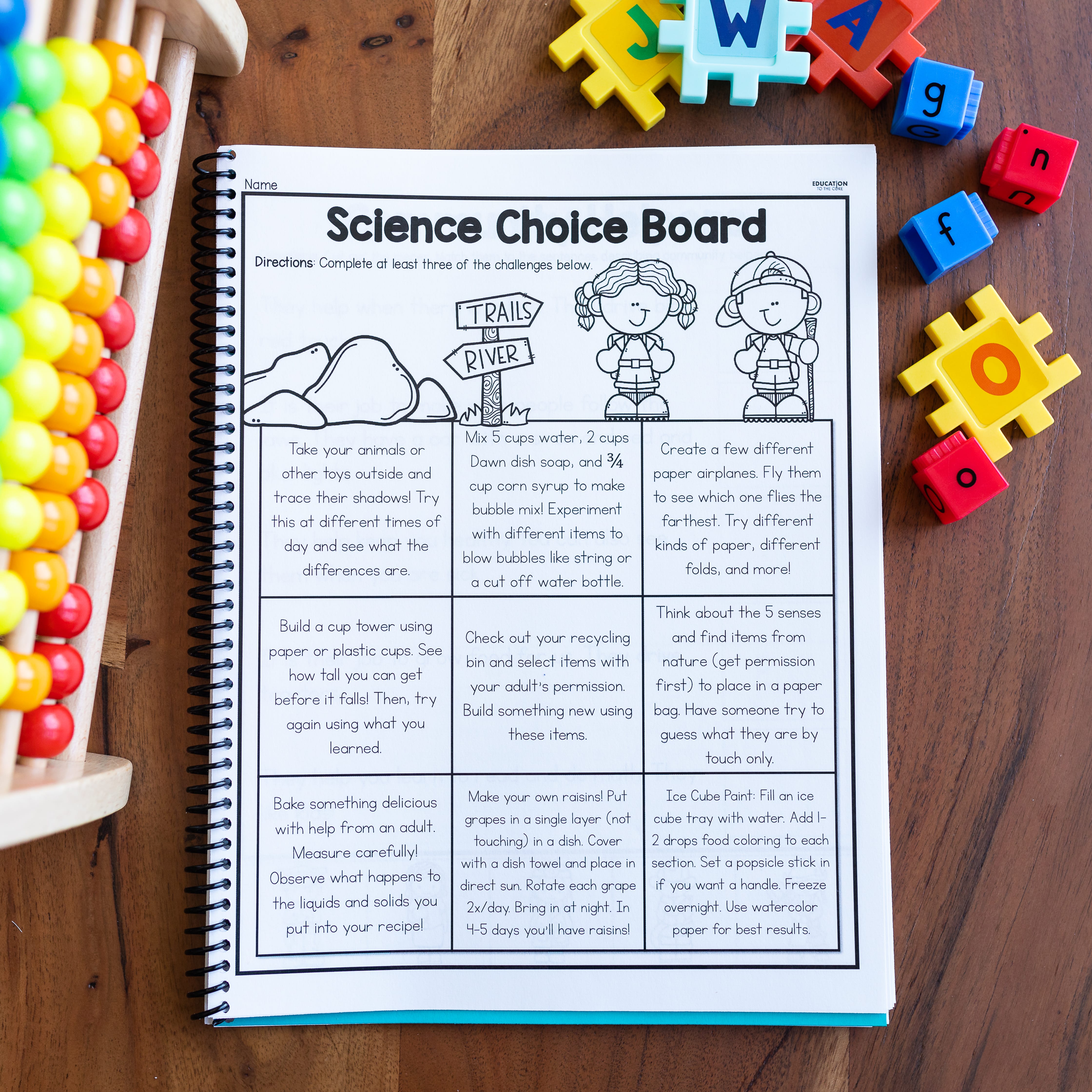 20 Summer Activities for Primary Students | Education to the Core